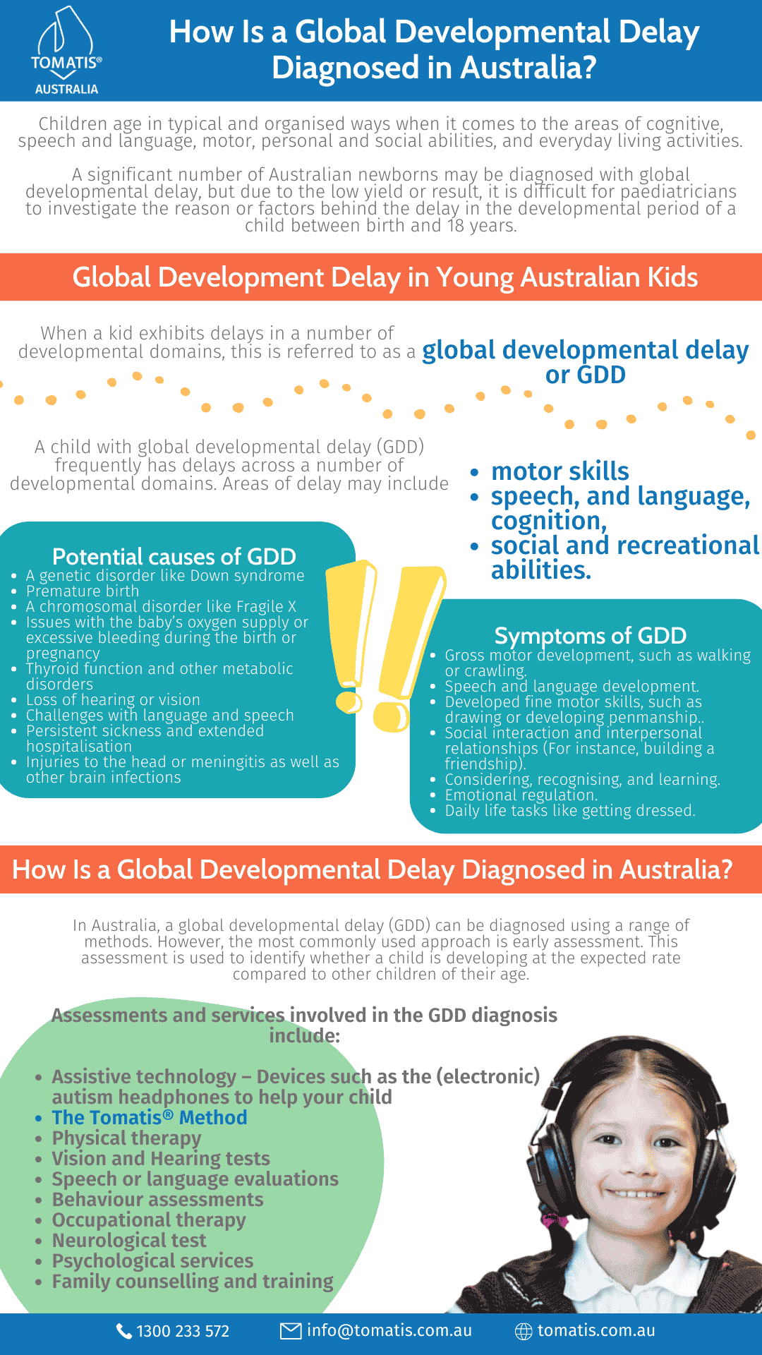 How Is a Global Developmental Delay Diagnosed in Australia?